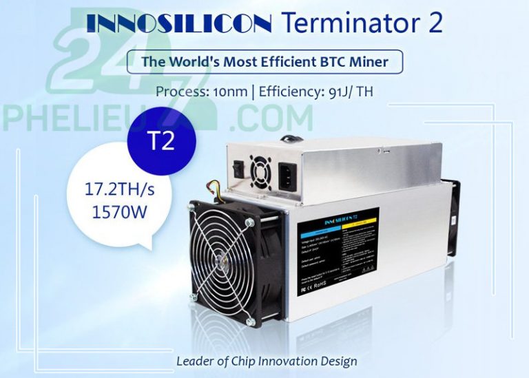 Thanh lý Innosilicon T2 Terminator tại Hà Nội, TP HCM - Toàn quốc
